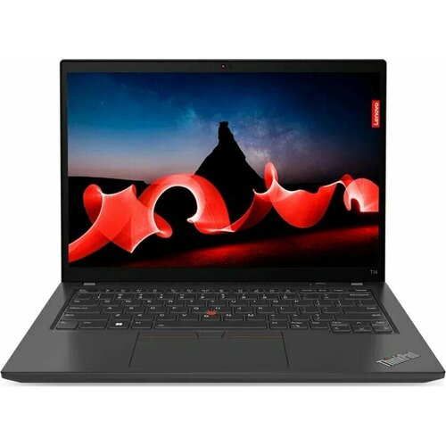 14" Ноутбук Lenovo ThinkPad T14 Gen 4, 2880×1800 IPS, AMD Ryzen 5 PRO 7540U 3.3ГГц, RAM 16 ГБ LDDR5x, 1024 ГБ SSD, 4G Интернет модуль, Windows 11 Pro, русская клавиатура, черный