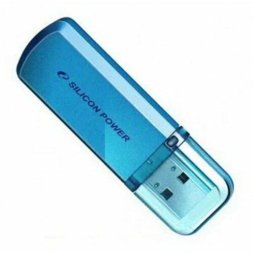 Флеш Диск Silicon Power 64Gb Helios 101 SP064GBUF2101V1B USB2.0 синий