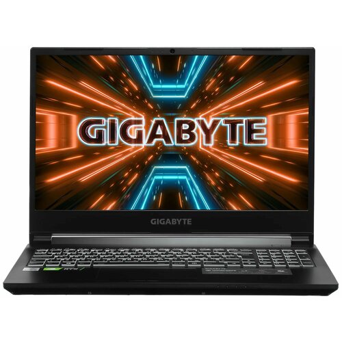 Ноутбук Gigabyte G5 Core i7 12650H 16Gb SSD512Gb NVIDIA GeForce RTX4050 6Gb 15.6 IPS FHD (1920x1080) Windows 11 Home black WiFi BT Cam (MF5-G2KZ353SH)