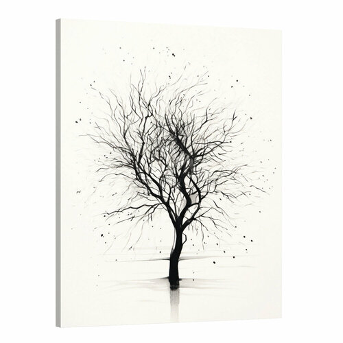 Интерьерная картина 50х70 "Энергия дерева"