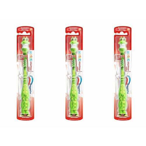 Aquafresh Зубная щетка Мои молочные зубки, 3 шт.