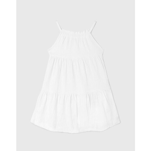 Платье Gloria Jeans, размер 2-4г/98-104, белый