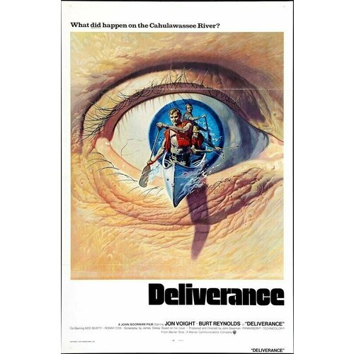 Плакат, постер на бумаге Избавление (Deliverance), Джон Бурмен. Размер 30 х 42 см