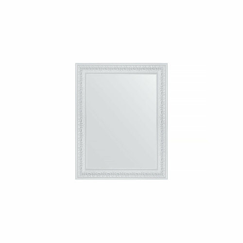 Зеркало настенное EVOFORM в багетной раме алебастр, 39х49 см, для гостиной, прихожей, кабинета, спальни и ванной комнаты, BY 1343