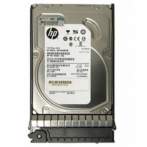 Жесткий диск HP MB1000EBZQB 1Tb SATAIII 3,5" HDD