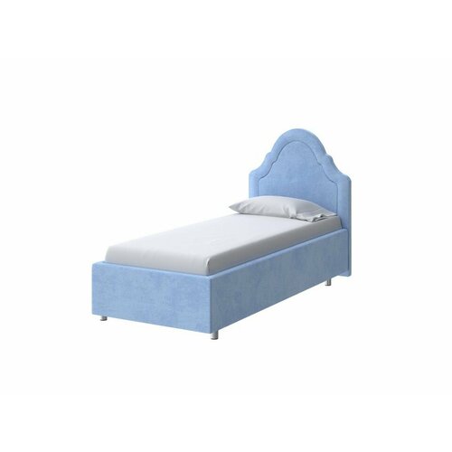 PROxSON Кровать Эльза (Ткань: Велюр Teddy Небесно-голубой) 90x200