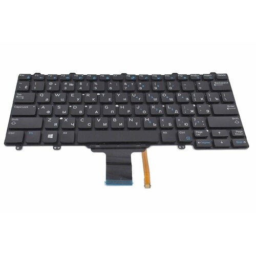 Клавиатура для Dell P23T001 ноутбука с подсветкой