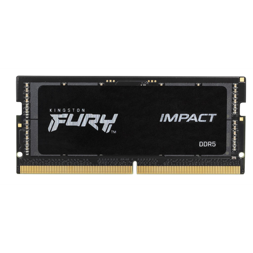 Оперативная память Kingston DDR5 16GB 4800MT/s CL38 SODIMM FURY Impact PnP (KF548S38IB-16)