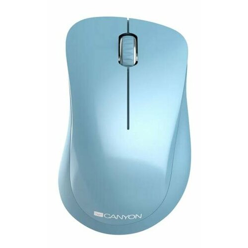 Canyon 2.4 GHz Wireless mouse , with 3 buttons, DPI 1200, Battery: AAA*2pcs , Blue67*109*38mm 0.063kg