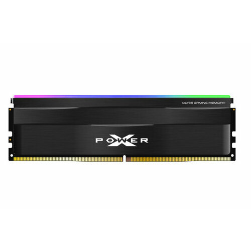 Оперативная память Silicon Power DDR5 32Gb 5600MHz pc-44800 XPOWER Zenith RGB Black CL40 1.25V (SP032GXLWU560FSF)