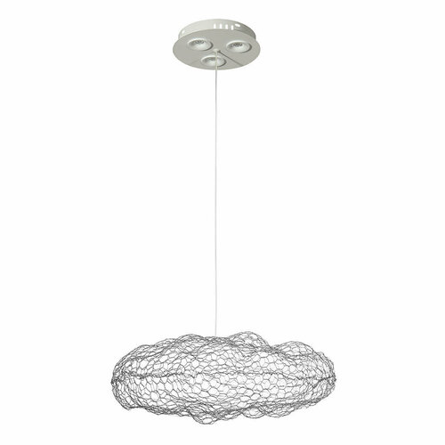 Подвесная люстра Loft It Cloud 10247/350 White, LED, 24Вт, кол-во ламп:1шт, Белый