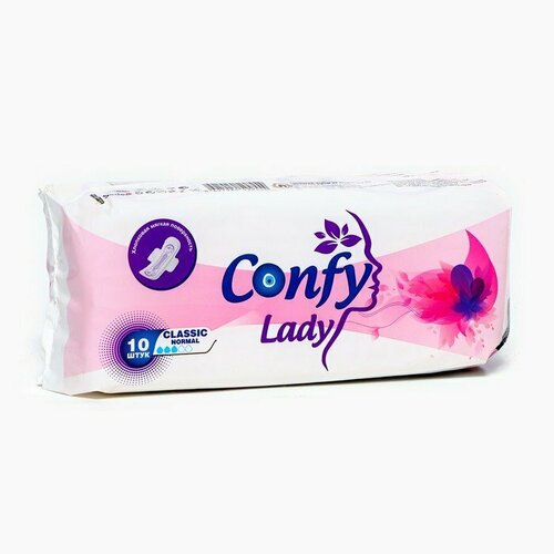 Прокладки Confy Lady, Classic normal, 10 шт (комплект из 9 шт)