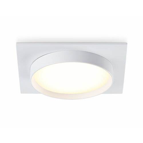 Встраиваемый светильник Ambrella GX53 Acrylic tech TN5229, GX53, кол-во ламп:1шт, Белый