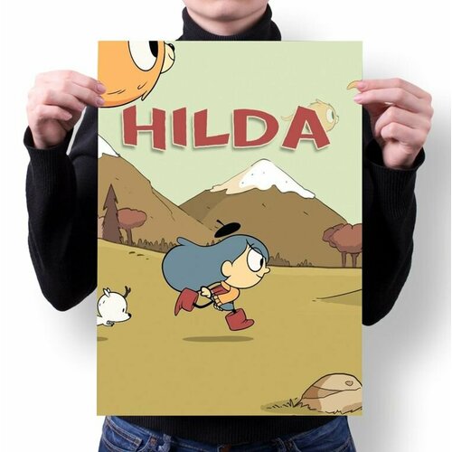 Плакат Хильда, Hilda №9, А4