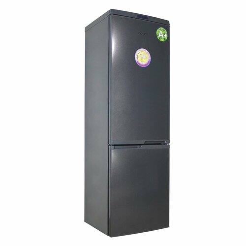 Холодильник двухкамерный DON R-291 G, графит зеркальный, 326 л, перевешиваемые двери