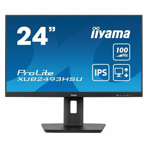 Монитор Iiyama ProLite XUB2493HSU-B6 23.8", черный