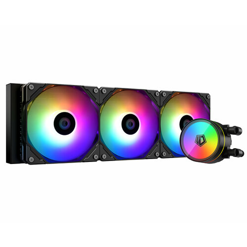 Комплект водяного охлаждения ID-COOLING ZOOMFLOW 360 XT V2 LGA20XX/1700/1200/115X/AM4/AM5 (4шт/кор, TDP 350W, ARGB FAN and PUMP, PWM, TRIPLE FAN 120mm) RET