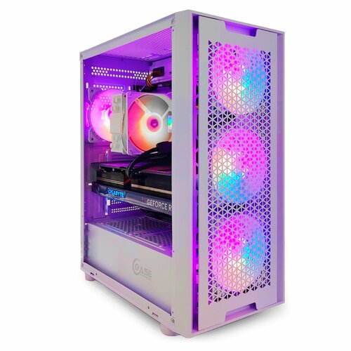 Игровой PC юкомс Ryzen 7 7800x3d, RTX 2080 Super 8GB, HDD 1TB, SSD 1TB, 16GB DDR5, БП 600W, win 10 pro, White game case