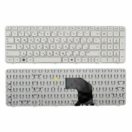 Клавиатура HP Pavilion G6-2000 G6-2100 G6-2200 G6-2300 белая