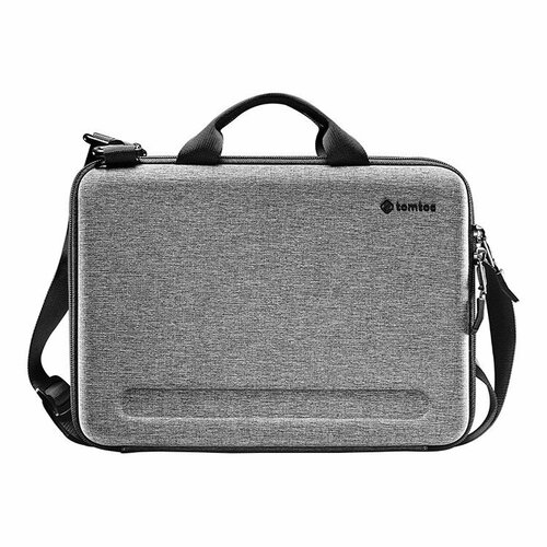 Tomtoc для ноутбуков 13" MacBook Pro/Air сумка жесткая FancyCase Laptop Shoulder Bag A25 Gray