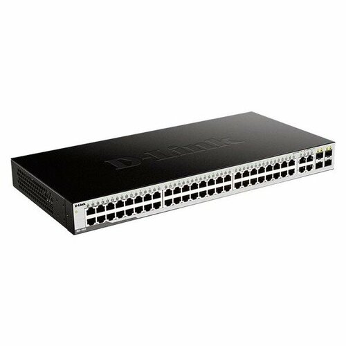 D-Link Сетевое оборудование D-Link DGS-1052/A3A Неуправляемый коммутатор с 48 портами 10/100/1000Base-T и 4 комбо-портами 100/1000Base-T/SFP