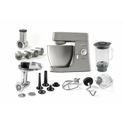 Кухонный комбайн Kenwood Titanium Chef XL KVL4220S 1200 Вт, серебристый/серый