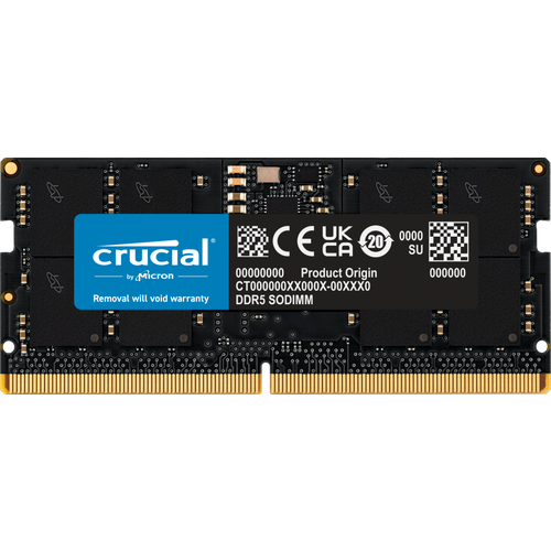 Оперативная память Crucial DDR5 4800 MT/s CL40 16Gbit CT16G48C40U5