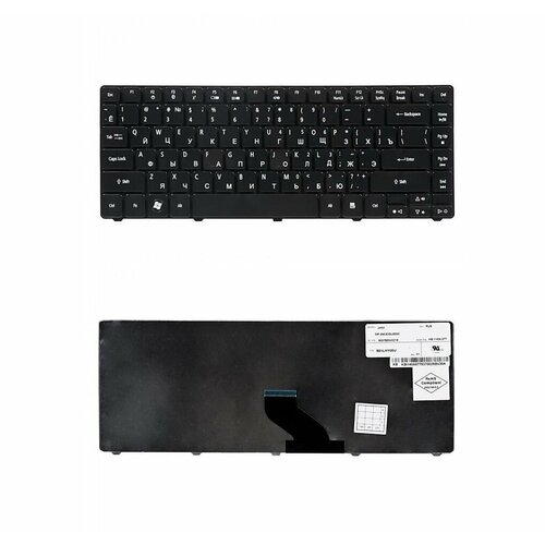 Клавиатура для ноутбука Acer для Aspire 3410, 3750, 3810, 3811, 3820, 4251, 4410, 4551, 4553, 4625