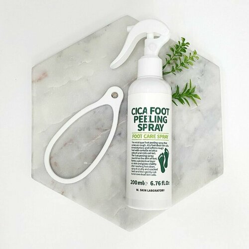 Спрей-пилинг для ног W.Skin Laboratory Cica, 200 ml