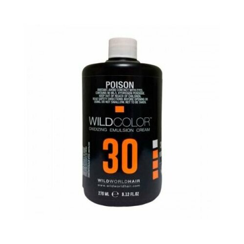 Wild Color Oxidizing Emulsion Cream 9% OXI (30 Vol) - Вайлд Колор Окисляющая крем-эмульсия 9%, 270 мл