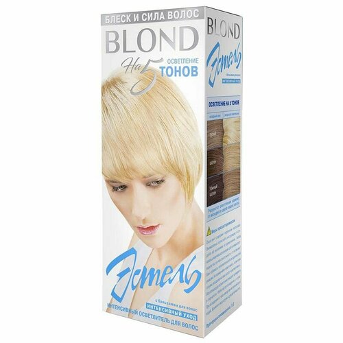 Эстель-гель краска для волос Блонд 100, 6 шт