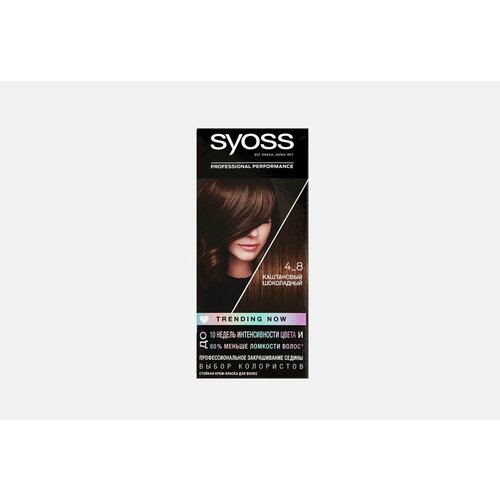 Крем-краска SYOSS Salonplex цвет: 4-8