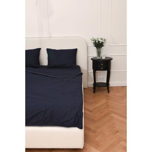 Комплект 2-спального постельного белья Esthetic Home фиолетовый с кантом