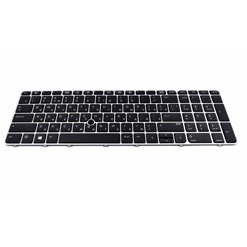 Клавиатура для HP EliteBook 850 G4 ноутбука с пойнтером и подсветкой