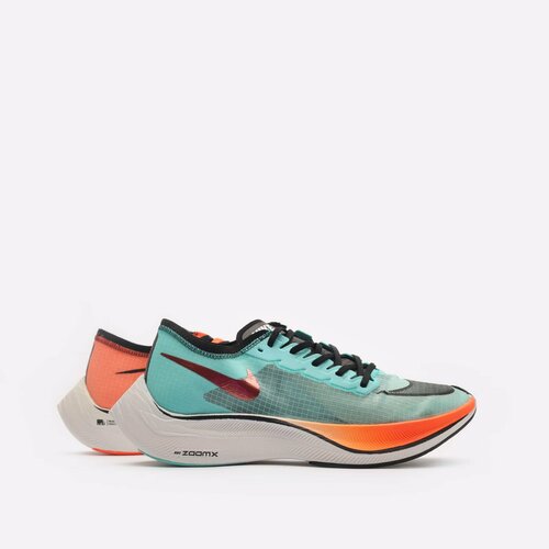 Кроссовки NIKE, размер 8 US, голубой, оранжевый