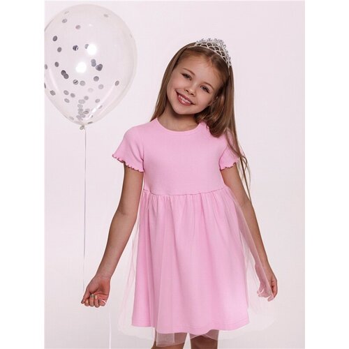 Платье Апрель, размер 52-98, розовый