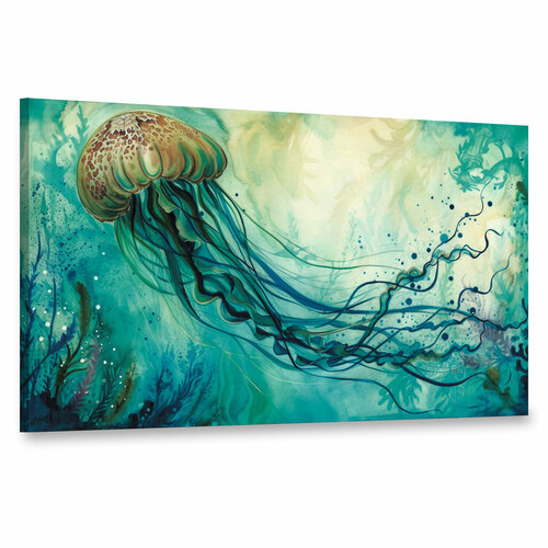 Интерьерная картина 100х60 "Магическая медуза"