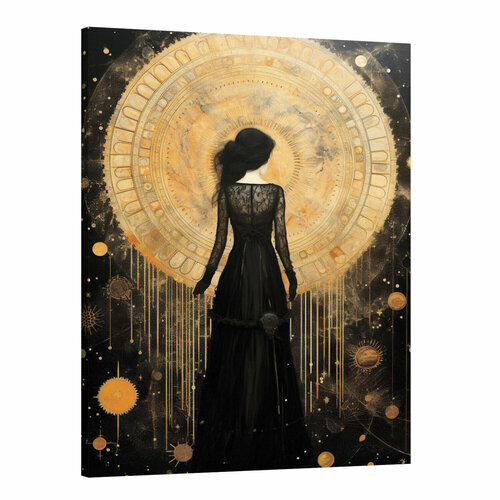 Интерьерная картина 50х70 "Мистическая астрология"