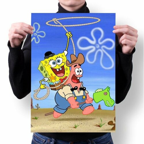 Плакат Губка Боб, SpongeBob №20, А1