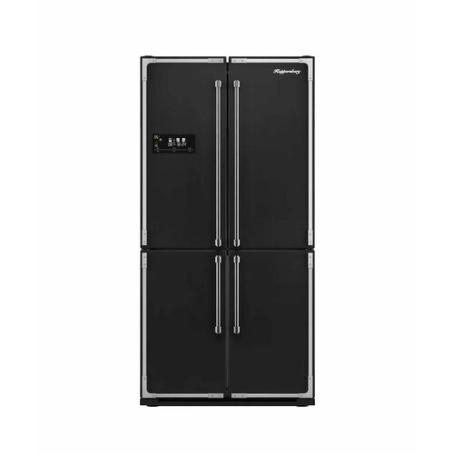 Холодильник KUPPERSBERG NMFV 18591 BK Silver, черный