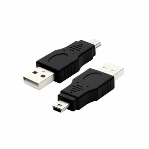 Патч-корд Greenconnect GCR Переходник USB 2.0 AM / MiniUSB, штекер - штекер,