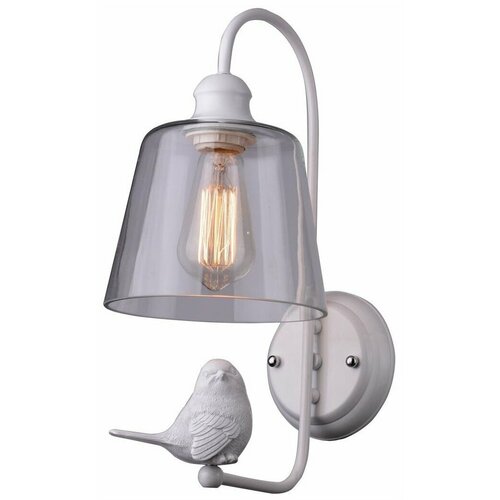 Настенный светильник Arte Lamp Passero A4289AP-1WH, E27, 40 Вт, белый