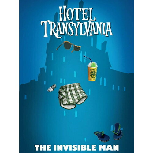 Плакат, постер на бумаге Hotel Transylvania/Монстры на каникулах/Человек-невидимка/комиксы/мультфильмы. Размер 30 х 42 см