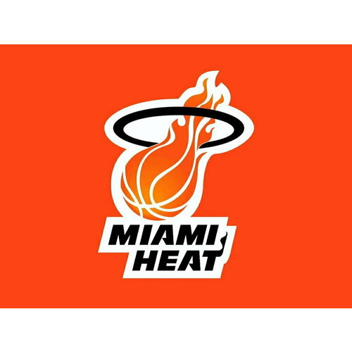 Плакат, постер на бумаге Miami Heat/Майами Хит/спорт. Размер 60 х 84 см