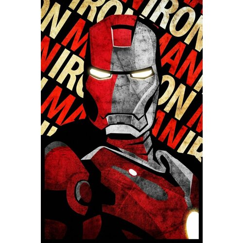 Плакат, постер на бумаге The Avengers-Iron Man/Мстители-Железный Человек. Размер 42 на 60 см