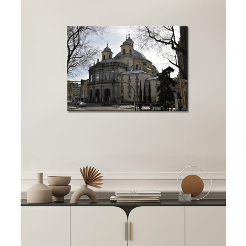 Картина/Картина на холсте для интерьера/Картина на стену/Картина для кухни/ - Испания/Собор Святого Франциска 2 50х70