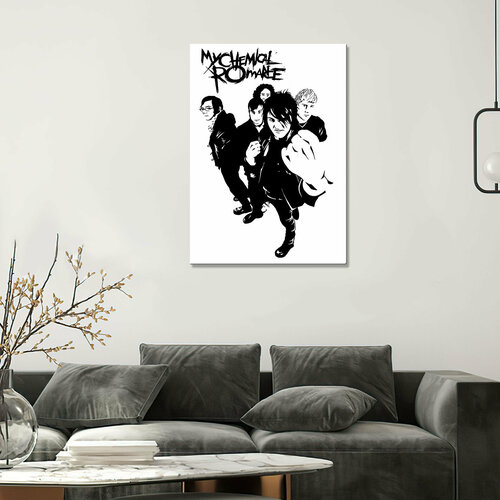 Картина/Картина на холсте для интерьера/Картина на стену/Картина для кухни/ - My Chemical Romance 50х70