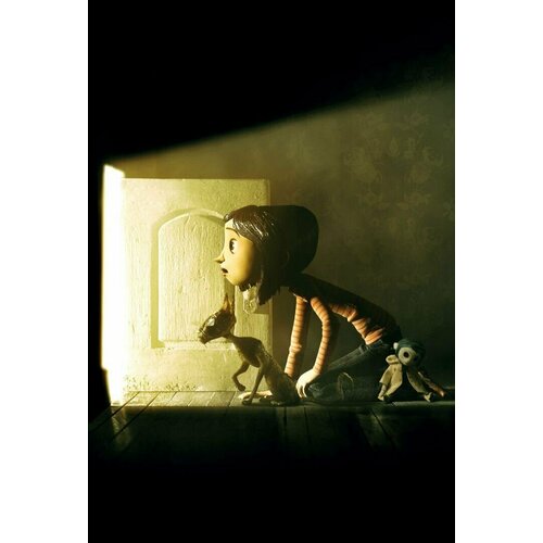 Плакат, постер на бумаге Coraline/Коралина в Стране Кошмаров/. Размер 60 х 84 см
