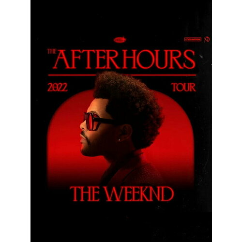 Плакат, постер на холсте The Weeknd-After Hours/Викенд/музыкальные/поп исполнитель/артист/поп-звезда/группа. Размер 21 х 30 см
