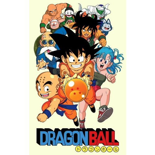 Плакат, постер на бумаге Dragon Ball/Драгонболл. Размер 21 на 30 см